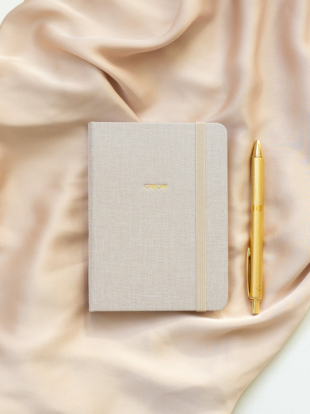 Aveluna - Liten notatbok A6 - Beige