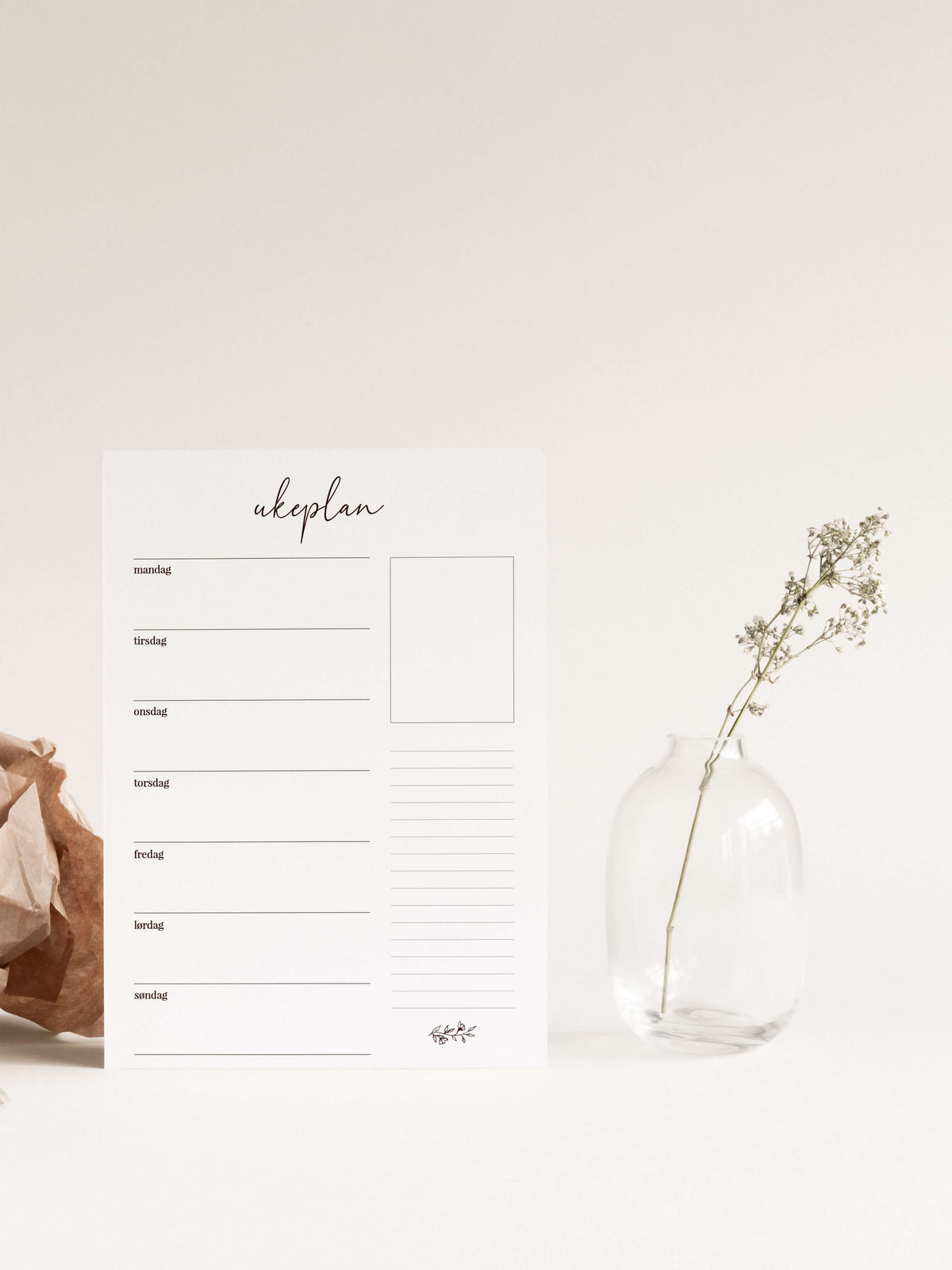 Ukeplan - PDF - Aveluna